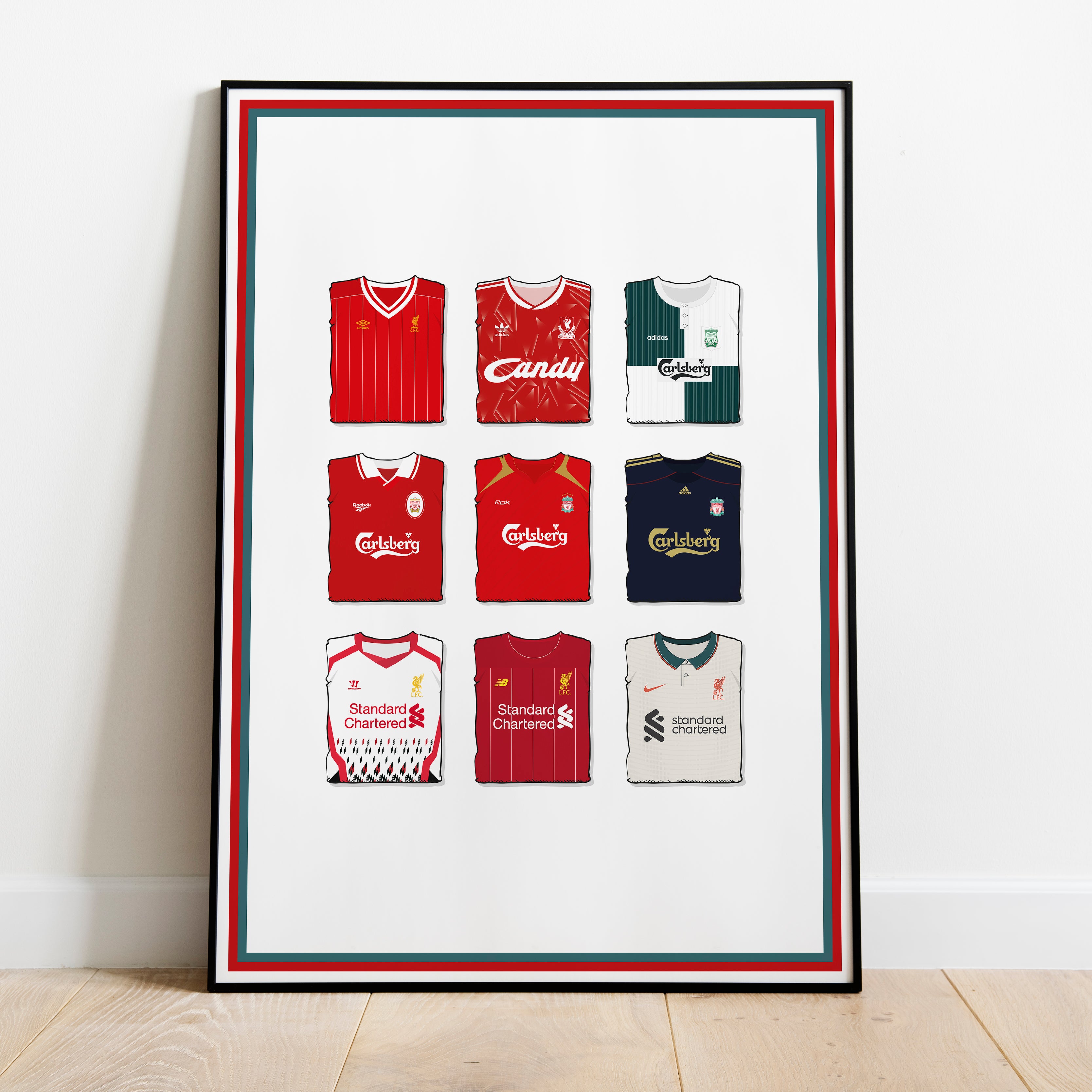 Liverpool FC Heavyweight Art Print - Football Post - Perfect Gift - Bi ...