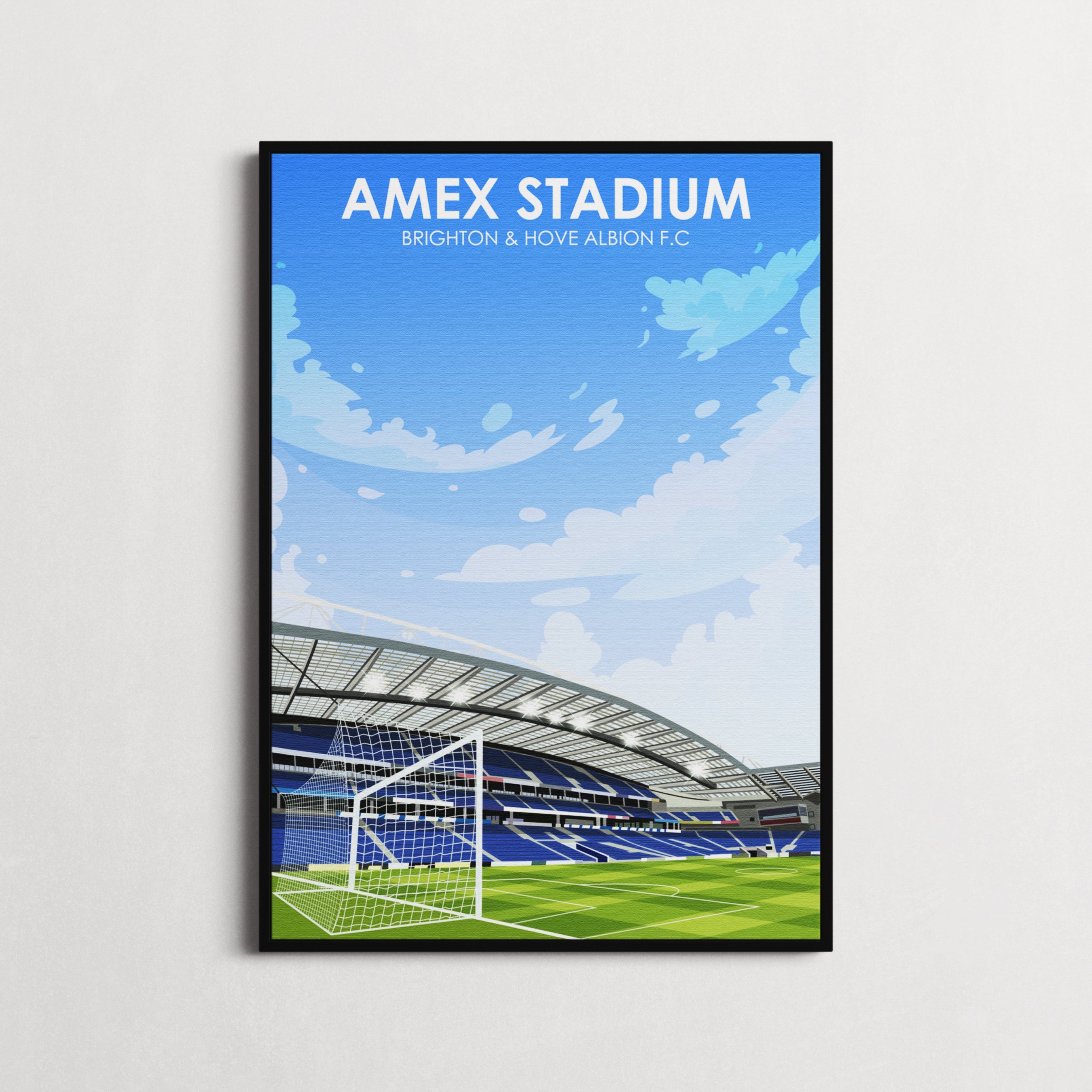Amex Stadium Heavyweight Art Print – Mystery Shirt in a Box